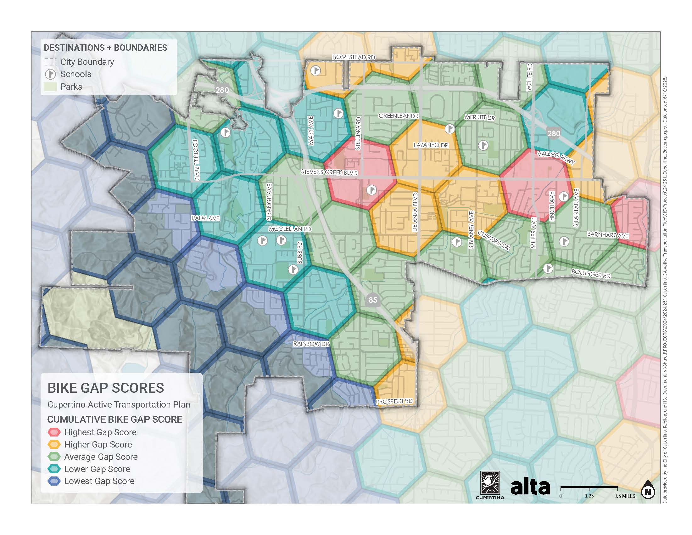 Cupertino Active Transportation Plan – Alta Planning + Design